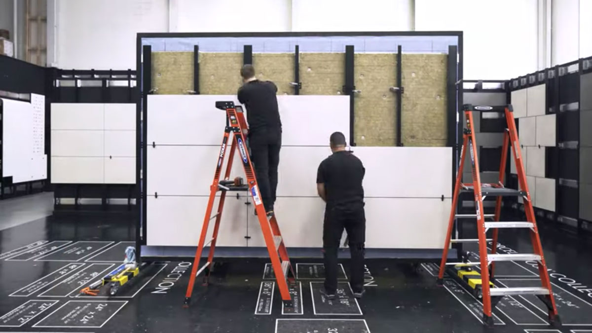 Earthquake-Resistant Facades with Porcelain Panels